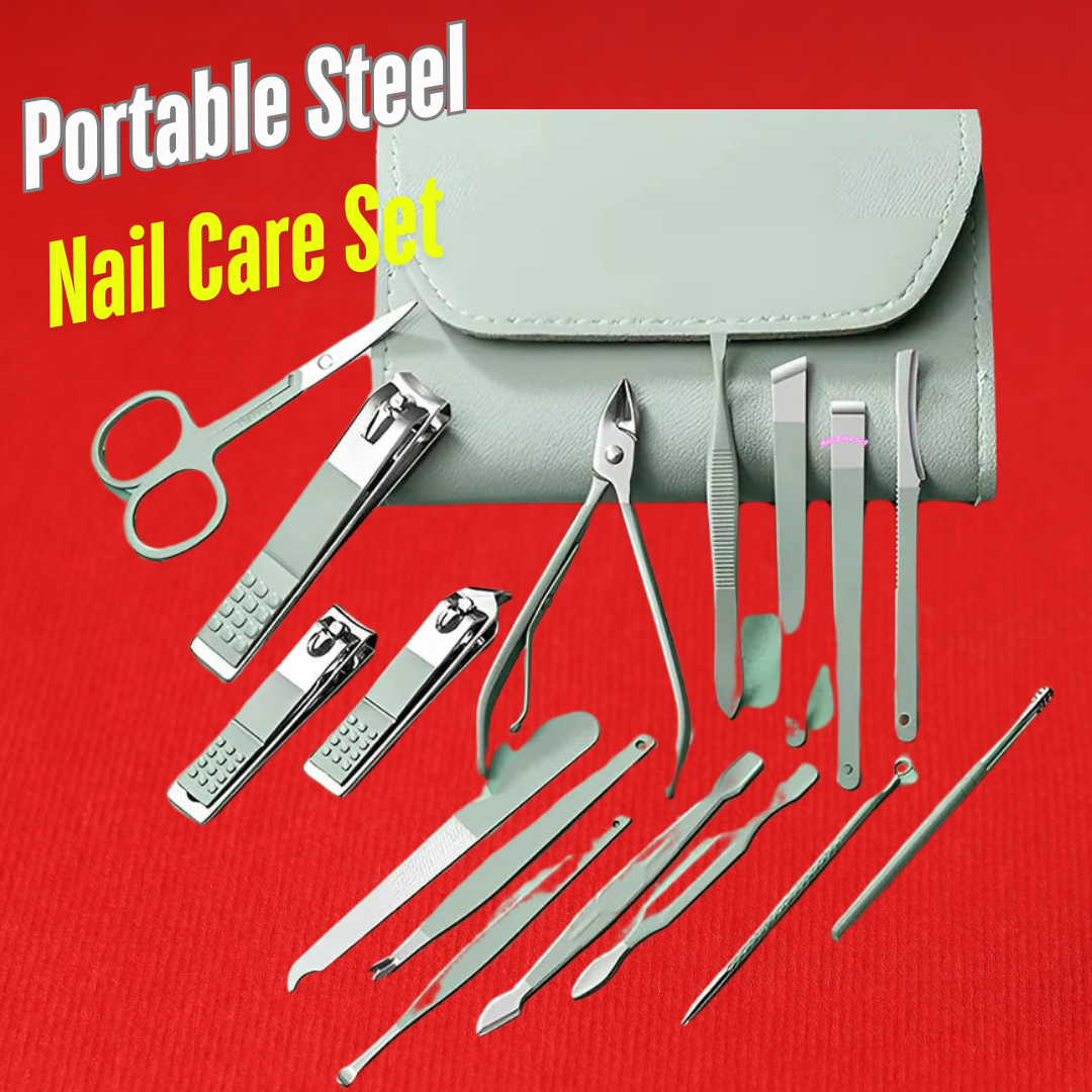 Portable Steel Nail Care Set – Trend Shop